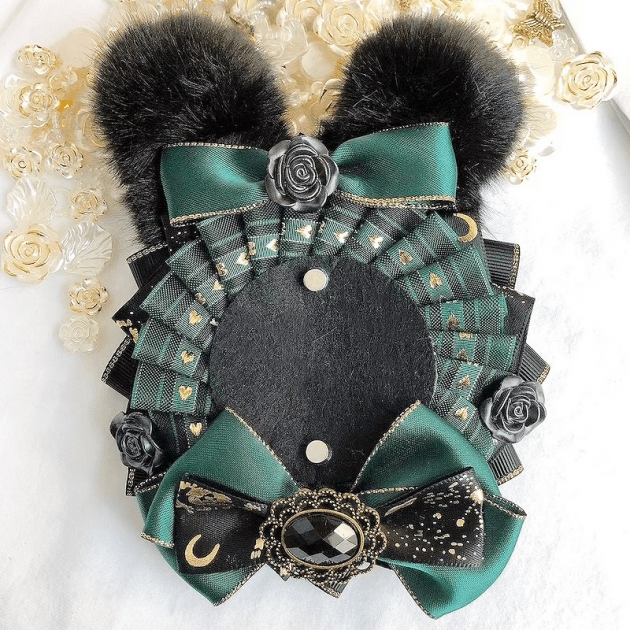 【グッズ-マグネット】ノンキャラオリジナル うさ耳付きロゼット／GN【G.triGer】 | アニメイト