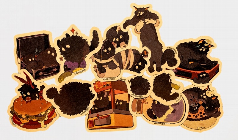 【グッズ-シール】リバース：1999 カーバンクルシリーズ レトロシールの缶詰（10枚入り） | アニメイト