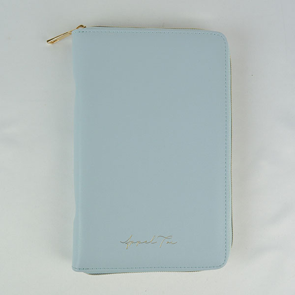 【グッズ-小物入れ】ノンキャラオリジナル レザー風マルチケース ライトブルー【Appel Toi】 | アニメイト