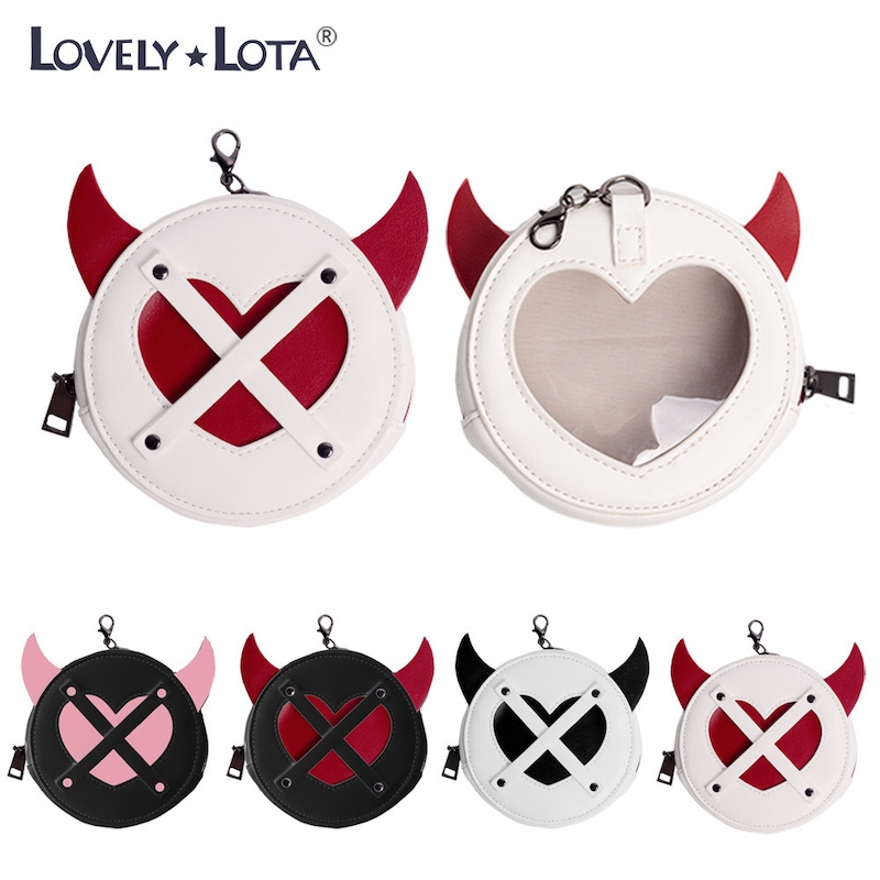 【グッズ-ポーチ】ノンキャラオリジナル 【Lovely Lota】悪魔型痛ポーチ/WHRD【G.triGer】 | アニメイト