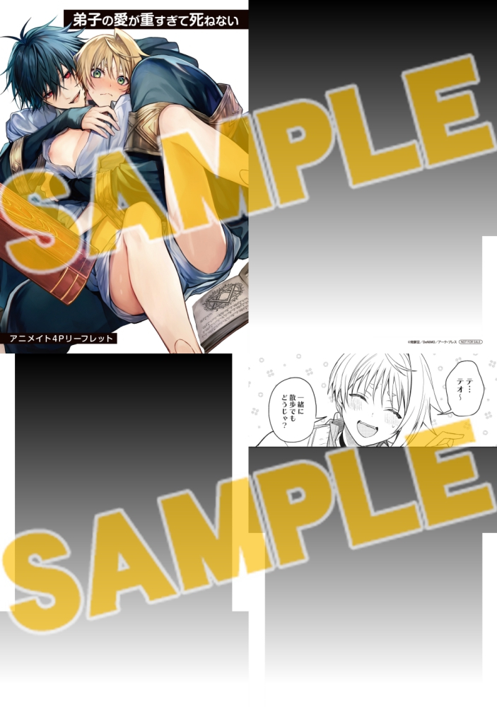 アニメイト | B6サイズ4Pリーフレット