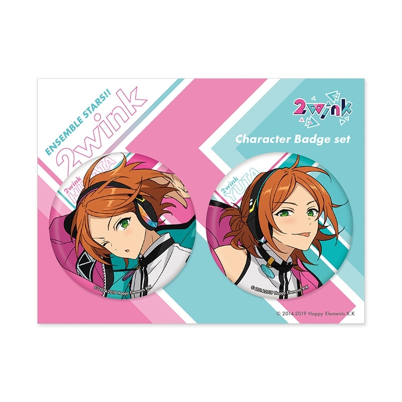【グッズ-バッチ】あんさんぶるスターズ！！ キャラバッジセット/2wink | アニメイト