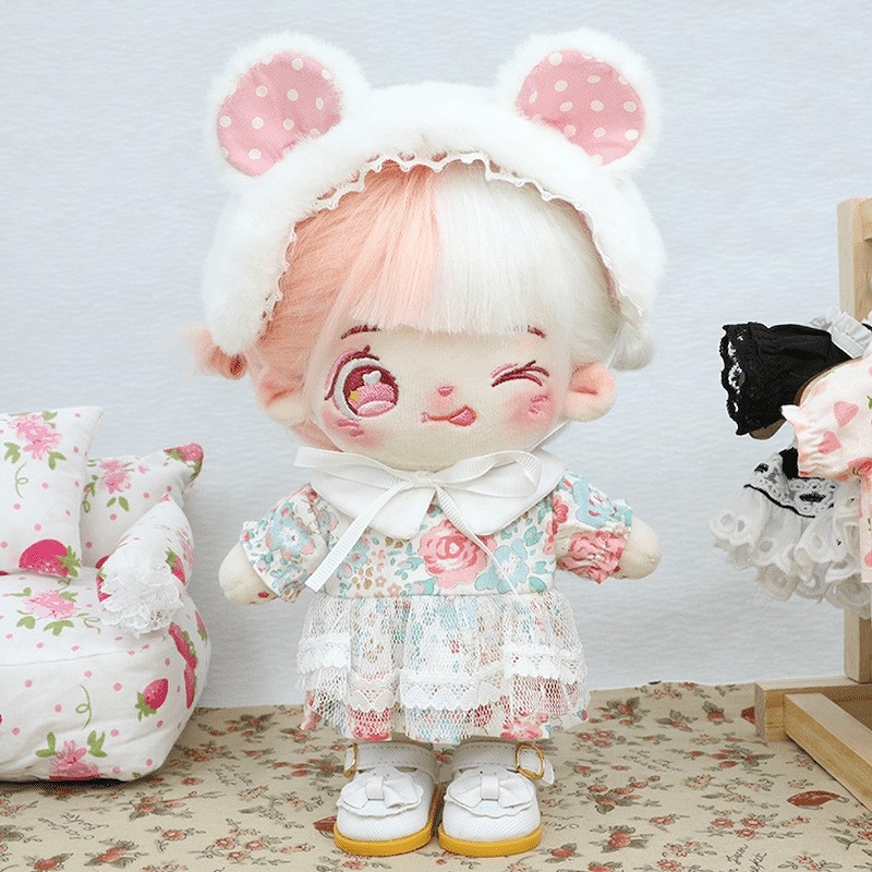 【グッズ-マスコット】ノンキャラオリジナル ぬいぐるみ用耳付きヘッドドレス／くま【G.triGer】 | アニメイト