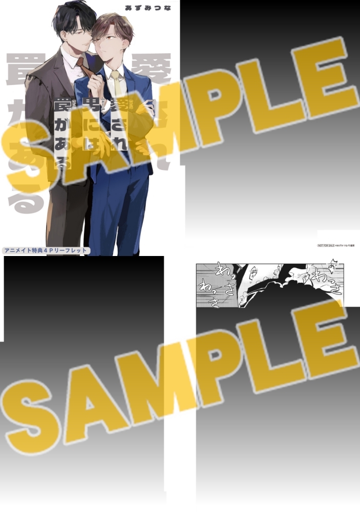 アニメイト | 描き下ろしB6サイズ4Pリーフレット