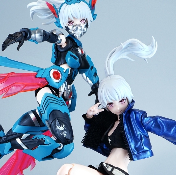 【プラモデル】CYBER FOREST [FANTASY GIRLS] CYCLONE HOPPER：YIP FUNG SIM 1/12【メーカー特典付】 | アニメイト