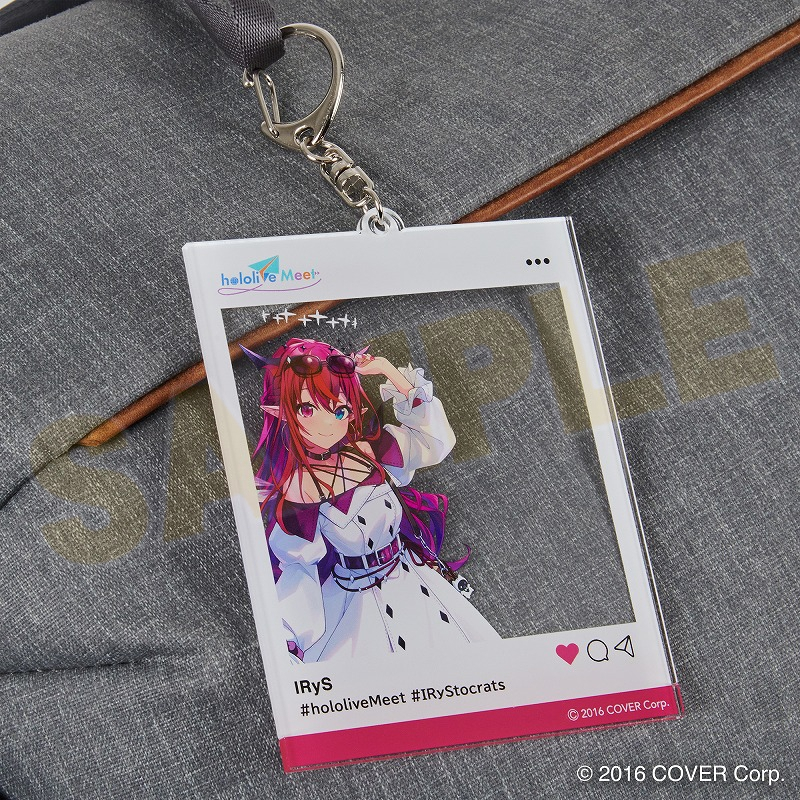【グッズ-キーホルダー】hololive Meet SNS風アクリルキーホルダー IRyS | アニメイト