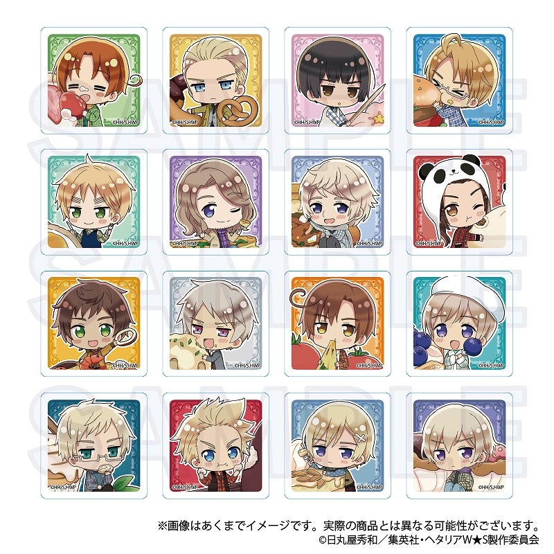 【グッズ-クリップ】ヘタリア World★Stars アクリルクリップ yummy! ver. ロマーノ | アニメイト
